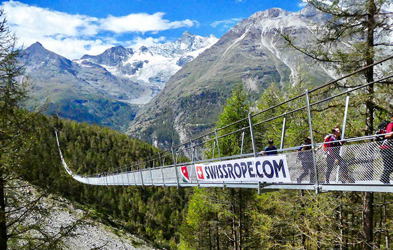 Longest Tibet-style footbridge | Guinness World Records