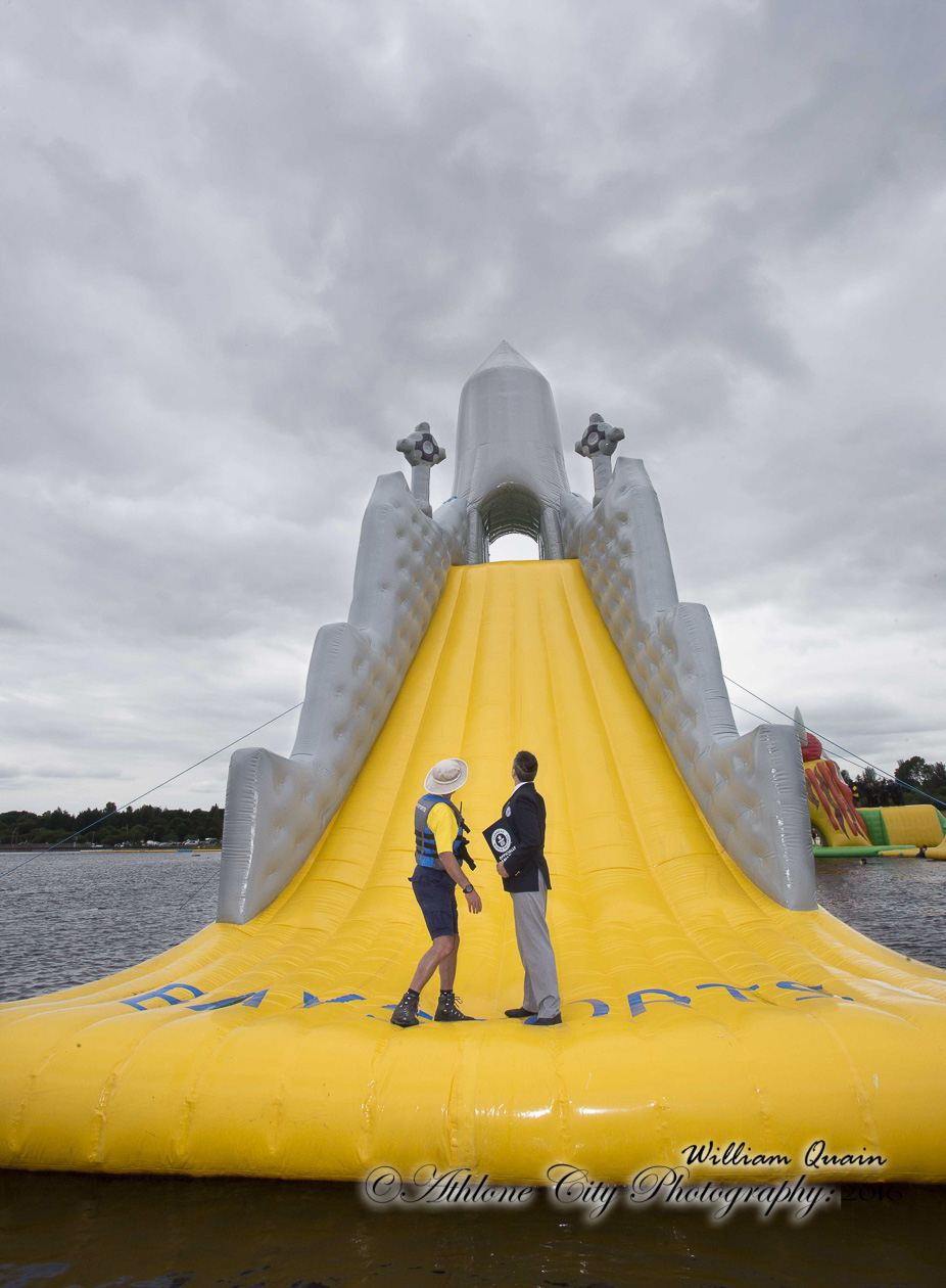 Tallest floating slide | Guinness World Records