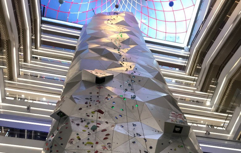 Tallest indoor artificial climbing wall | Guinness World Records