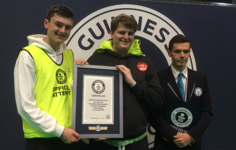 Fastest completion of the Guinness World Records Trackmania Turbo race ...