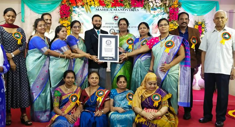 Largest display of crochet hats/caps | Guinness World Records